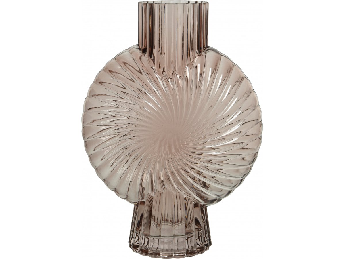 Taupe Glass Vase, 25cm | 54025 | Homeware / Jugs & Vases | Gainsborough ...