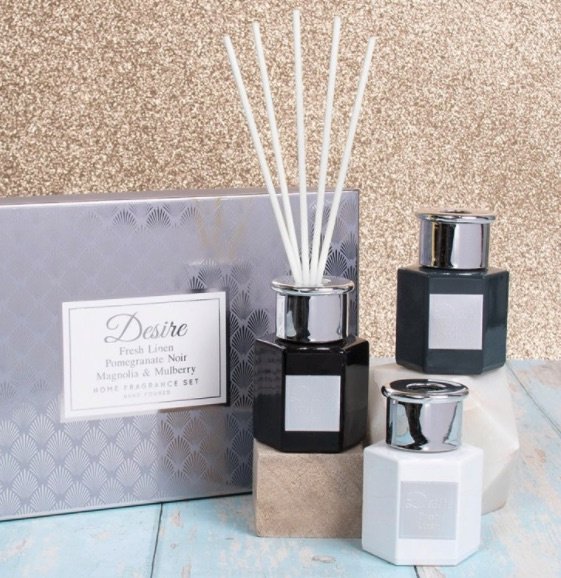 LP47059 / Set of 3 Desire Diffusers, Grey Home | 54249 | Homeware ...