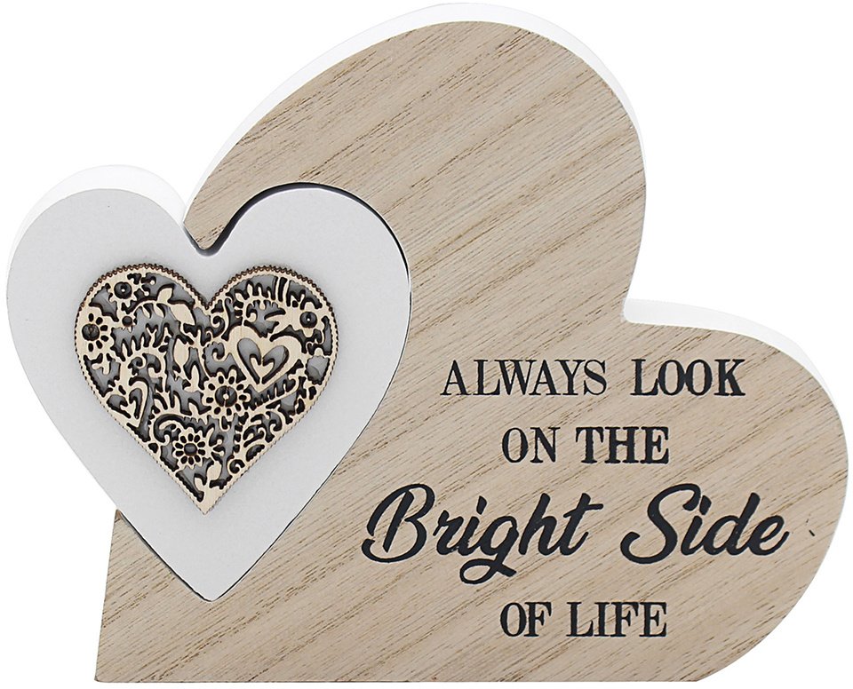 LP47737 / Sentiments Double Heart Plaque - Bright Side | 54307 ...