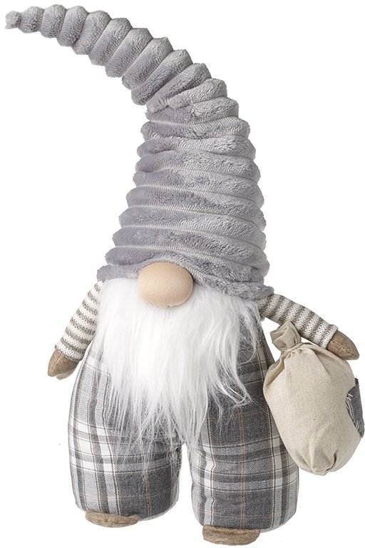 GZA197 / Plump Standing Gonk With Parcel, 40cm | 54434 | Christmas ...