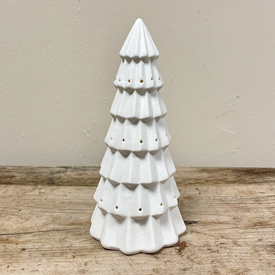 Light Up Ceramic Tree, Large 22cm | | Christmas Decorations / Light Up ...