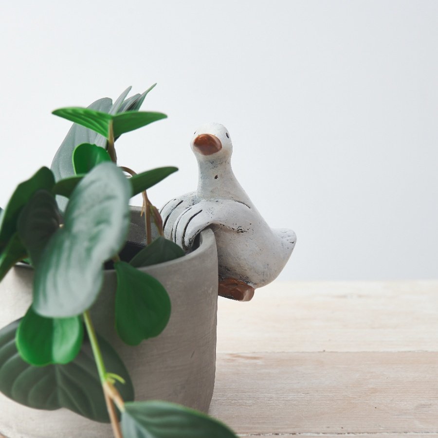 Plant Pot Hanging Duck | 54996 | Interior Decor / Home Accessories ...