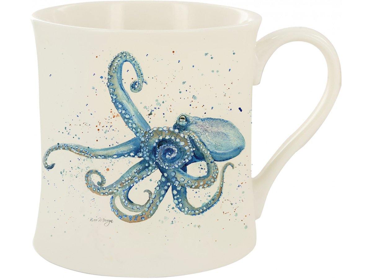 Splash Art Octopus Mug | 55028 | Kitchen & Table / Mugs & Cups | Rosefields