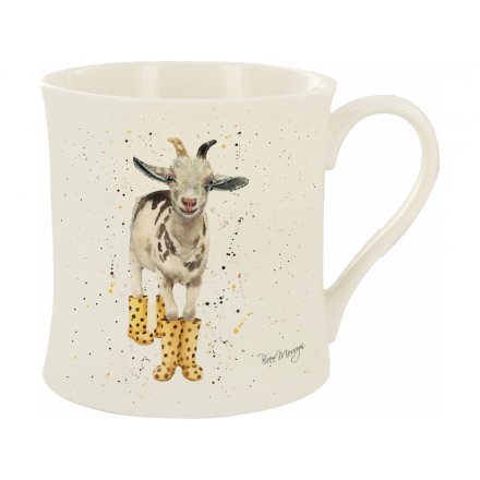 Splash Art Goat In Wellies Mug | 55078 | Kitchen & Table / Mugs & Cups ...