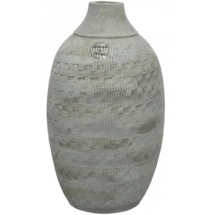 Grey Washed Vase, 30cm | 55783 | Interior Decor / Jugs & Vases | Rosefields