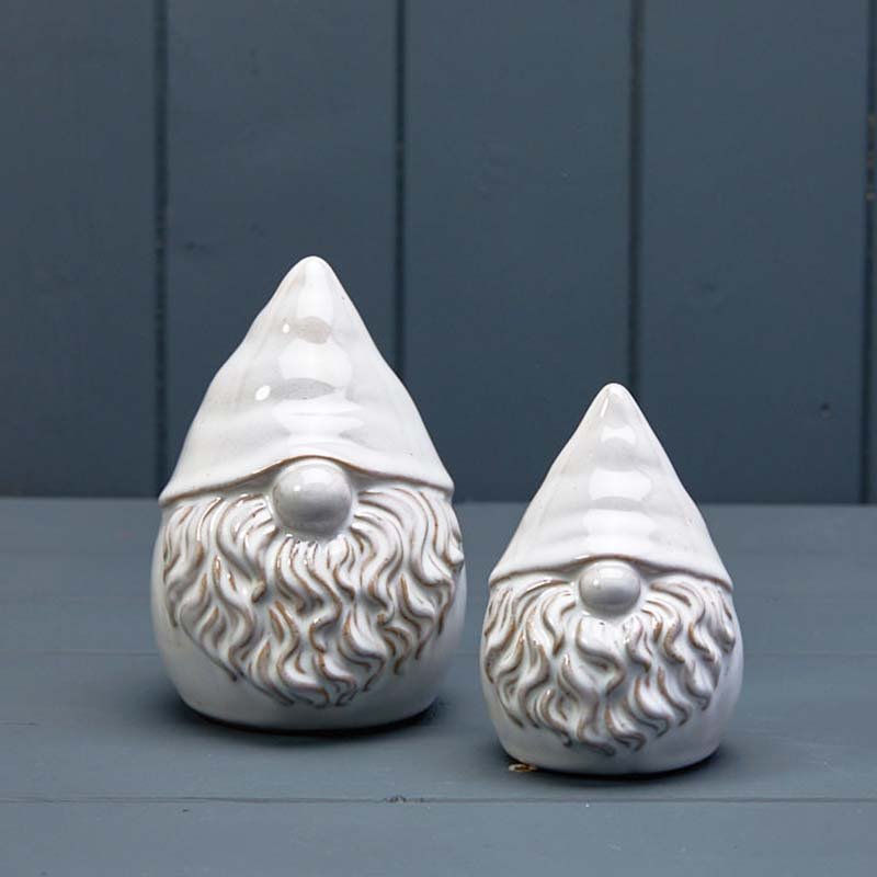 Ceramic Glazed Gonk, 10cm | 57575 | Christmas / Standing Decorations ...