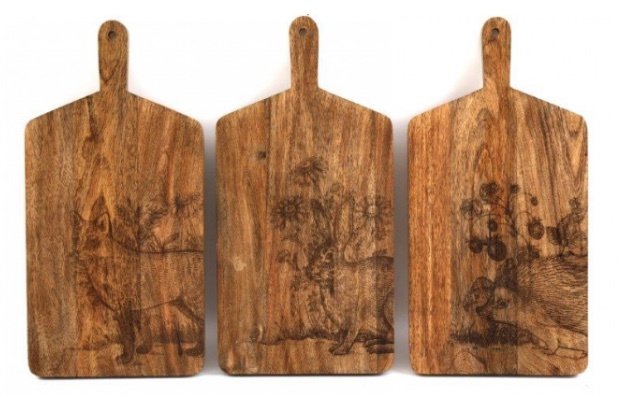 FT0044 / Etched Chopping Board 50cm | 59171 | Kitchen & Table / Graze ...