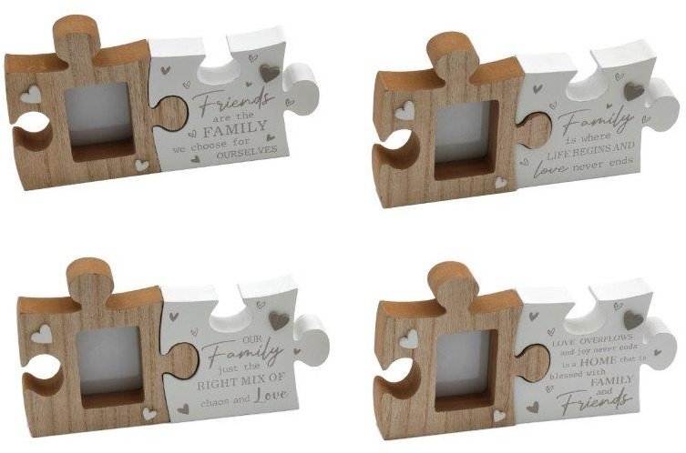 OR2256 / Family Jigsaw Photo Frame, 4a | 59770 | Signs & Plaques ...