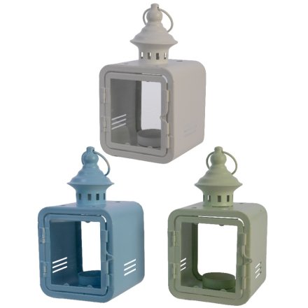 Square T-Light Lantern, 3a | 59944 | Interior Decor / Candle Holders ...
