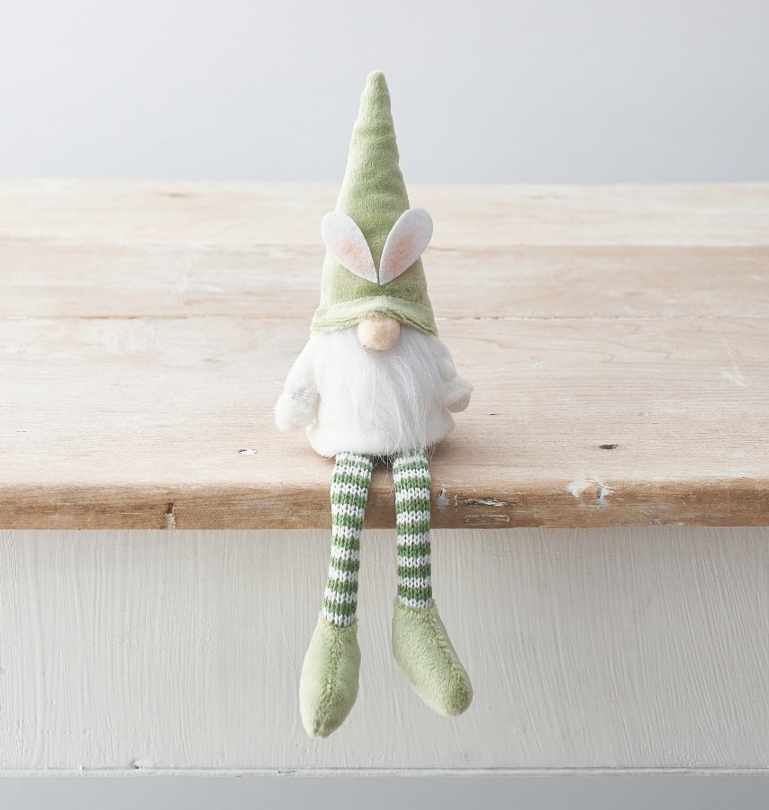 PL021922 - Green Bunny Gonk, 15cm | | Spring & Easter / Gonks ...