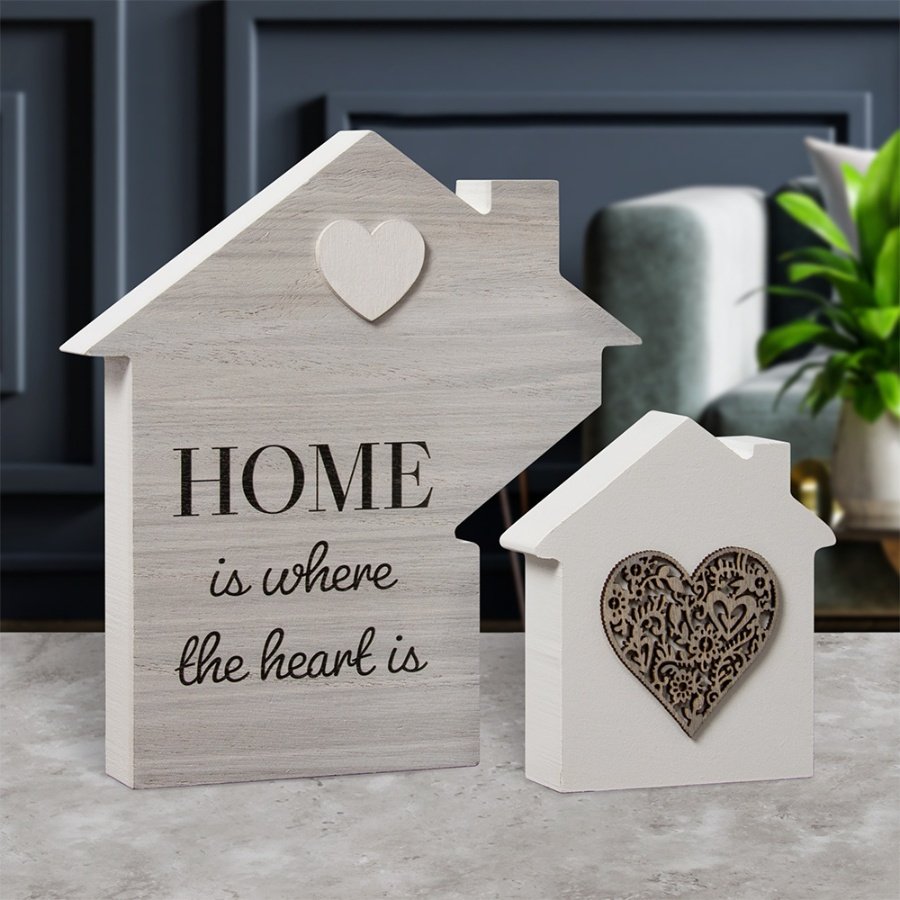 LP49134 / Jigsaw House Plaque Home & Heart | 60423 | Signs & Plaques ...