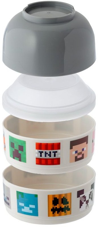 Minecraft Round Bento Box | 60687 | Kids / Kitchen | Rosefields