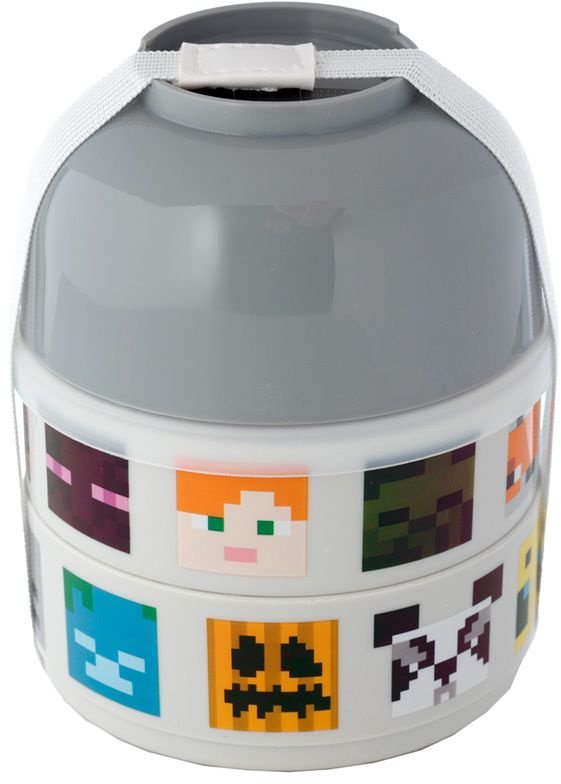 Minecraft Round Bento Box | 60687 | Kids / Kitchen | Rosefields