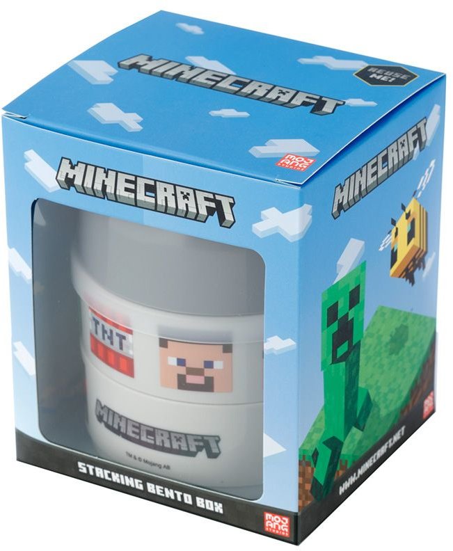 Minecraft Round Bento Box | 60687 | Kids / Kitchen | Rosefields