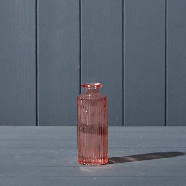 Rose Glass Bottle, 13cm | 60787 | Homeware / Bottle & Jars ...