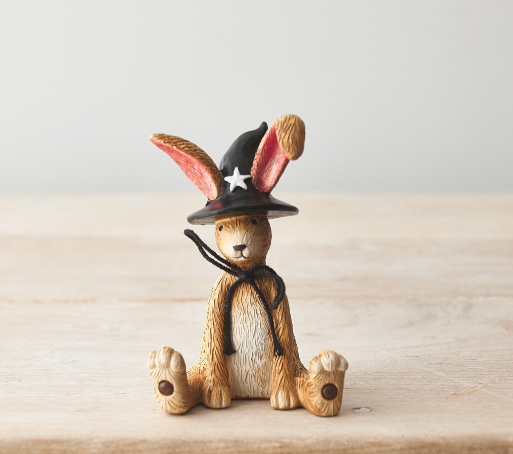 PL023874 - Jasper Rabbit Sitting Witch, 11cm | | Autumn & Halloween ...