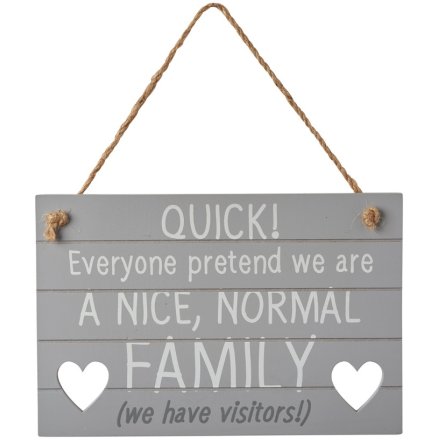 ...Nice Normal Family Hanging Sign | 61128 | Signs & Plaques / Wooden ...
