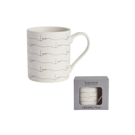 Love Scripted Mug | 61182 | Kitchen & Table / Mugs & Cups | Rosefields