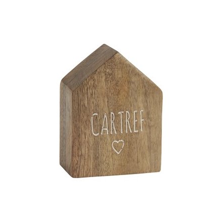 Welsh "Cartref" House Block, 11.5cm | 61415 | Interior Decor / Home ...
