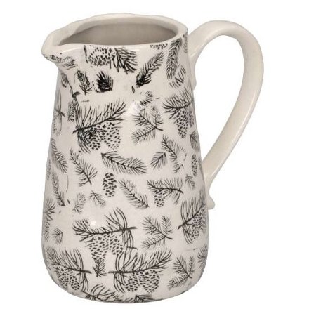 Pine Cone Pattern Jug, 18.5cm | 61544 | Interior Decor / Home ...