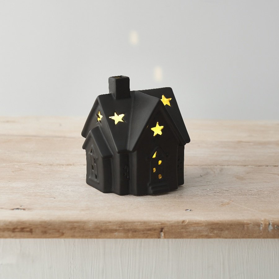 Light Up Star House, 11.5cm | 61703 | Christmas / Light Up & LED Lights ...