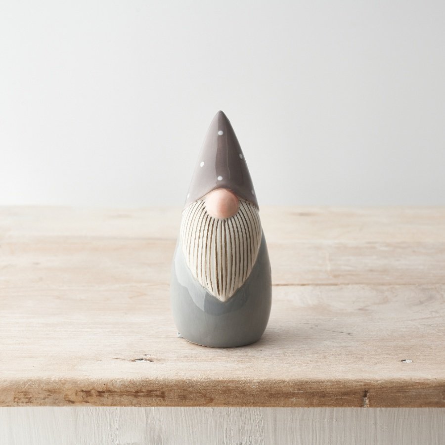PL024452 - Grey Stripe Gonk, 14cm | | Christmas / Christmas Gonks ...