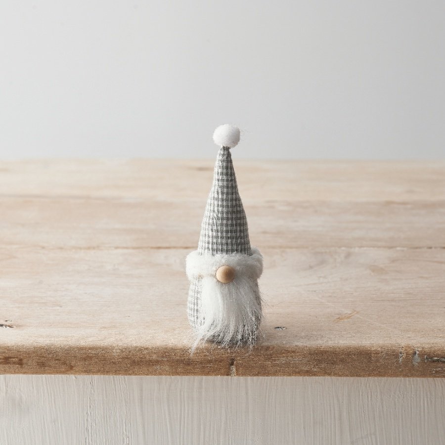 Grey Fabric Gonk Mix, 12CM | 61864 | Christmas / Gonks | Rosefields