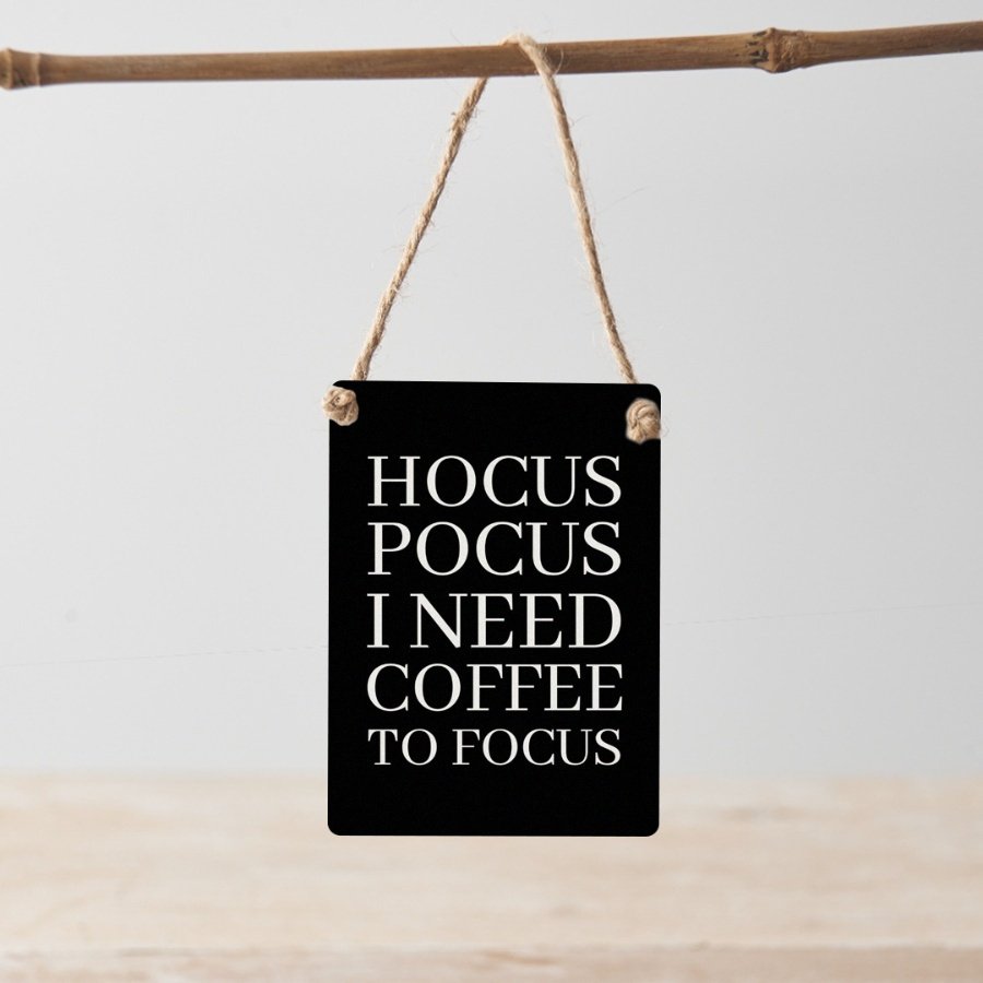 DGG2147 - Hocus Pocus Mini Metal Sign | | Autumn & Halloween / Signs ...