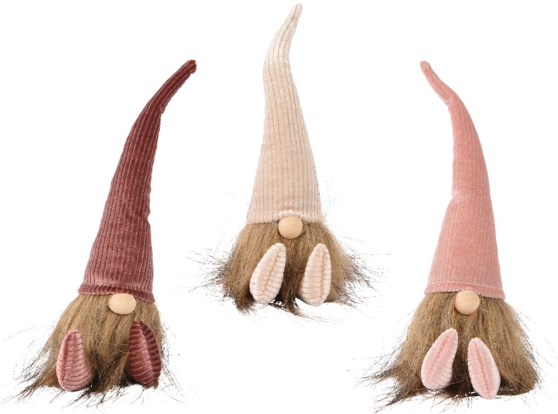 Pink Velvet Gonks, 27cm | 62031 | Christmas / Gonks | Gainsborough ...