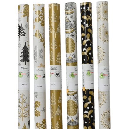 Gold Gift Wrap Paper, 6a | 62046 | Christmas / Stationery, Crafts ...
