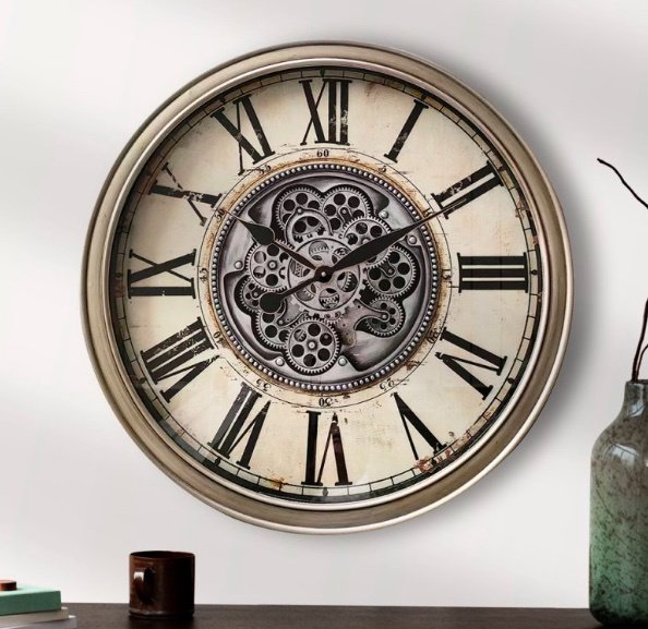 LP49663 / Large Cog Detail Wall Clock, 66cm | 62588 | Homeware / Clocks ...