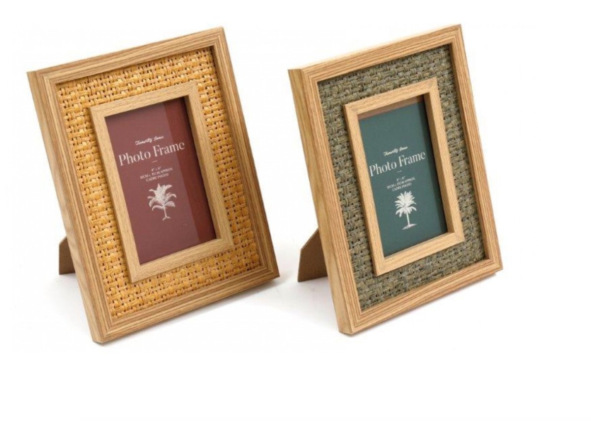 TP0001 / Assorted Rattan Photo Frame, 4 x 6 | 62693 | Interior Decor ...