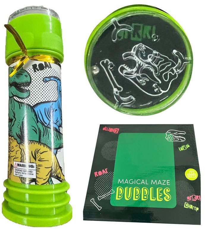 Dinosauria Maze Bubble Solution - 50ml | 62901 | Kids / Toys and Games ...