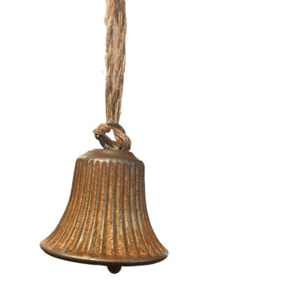 Rustic Bell Hanger, 10cm | 62934 | Christmas / Hanging Decorations ...