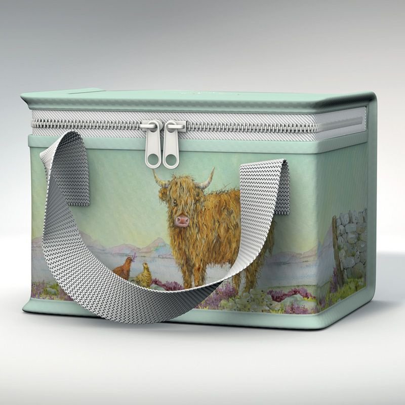 Recycled Plastic Lunch Bag - Jan Pashley Highland Cow | 63006 | Kitchen ...