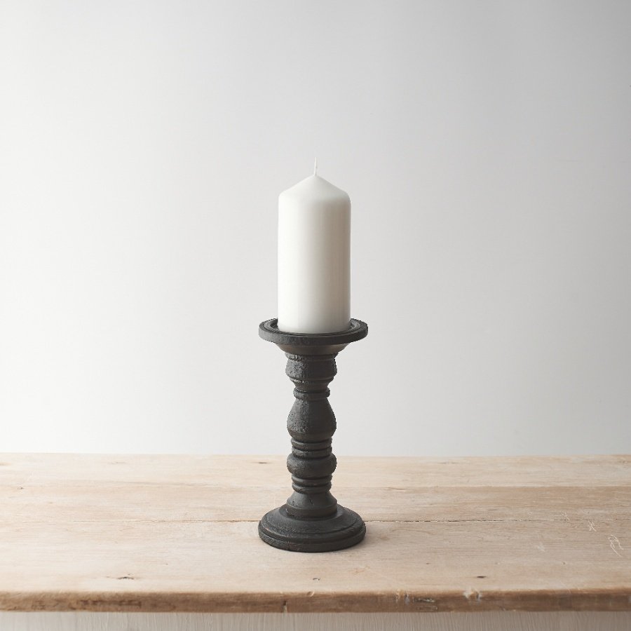 Wooden Candle Stand 20cm | 63111 | Interior Decor / Candle Holders ...
