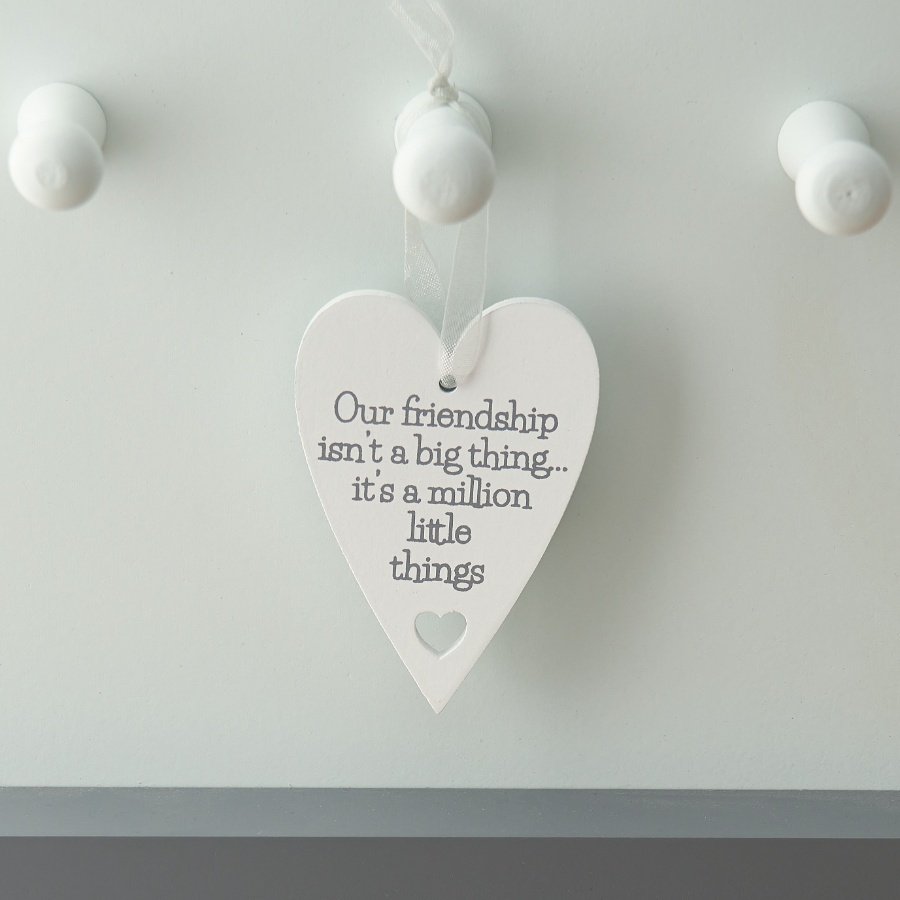 PL425555 - Hanging Friendship Signs, 6a 7cm | | Everyday / Hearts ...