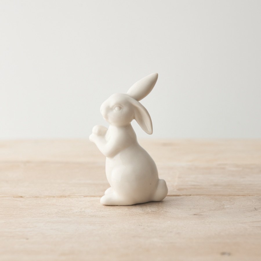 White Rabbit Ornament, 9.5cm | 63759 | Interior Decor / Home ...