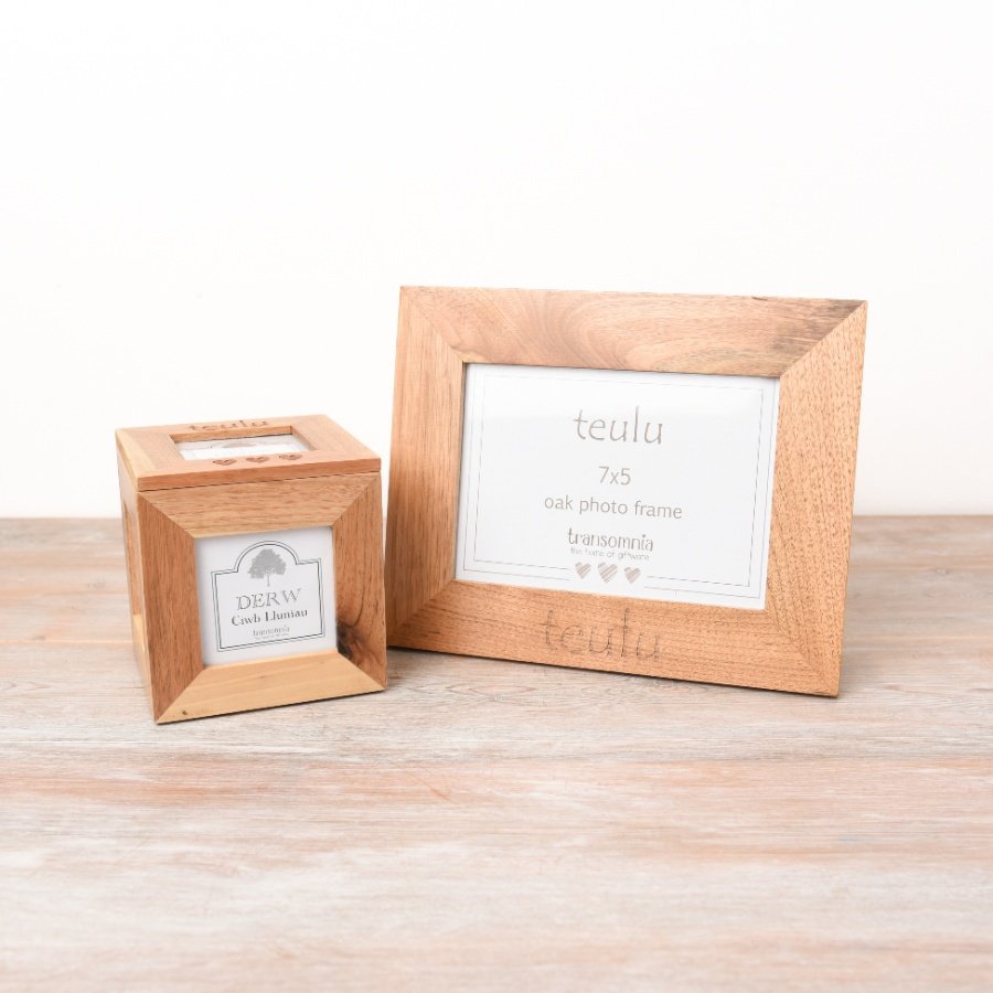 Welsh Family Photo Cube, 12cm | 63951 | Photo Frames & Holders / Wooden ...