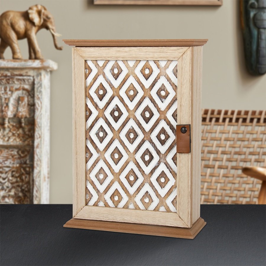 LP72702 / Wooden Key Cabinet 27cm | 64366 | Interior Decor / Shelves ...