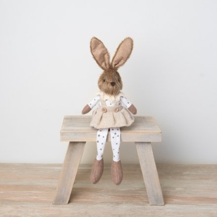Girl Sitting Rabbit, 35cm | 64469 | Occasions / Easter and Spring ...