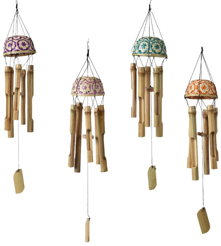 Woven Wind Chime, 4a | 64710 | Outdoor Living / Decorative Accessories ...