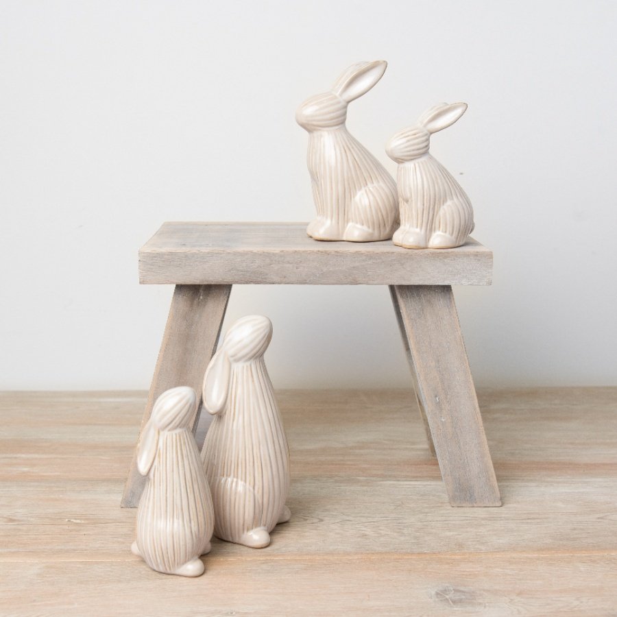Ribbed Bunny, 10cm | 64870 | Homeware / Decorative Accessories ...