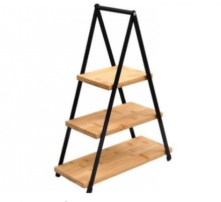 KG3386 / Rustic 3 Tier Food Stand, 53cm | 65101 | Kitchen & Table ...