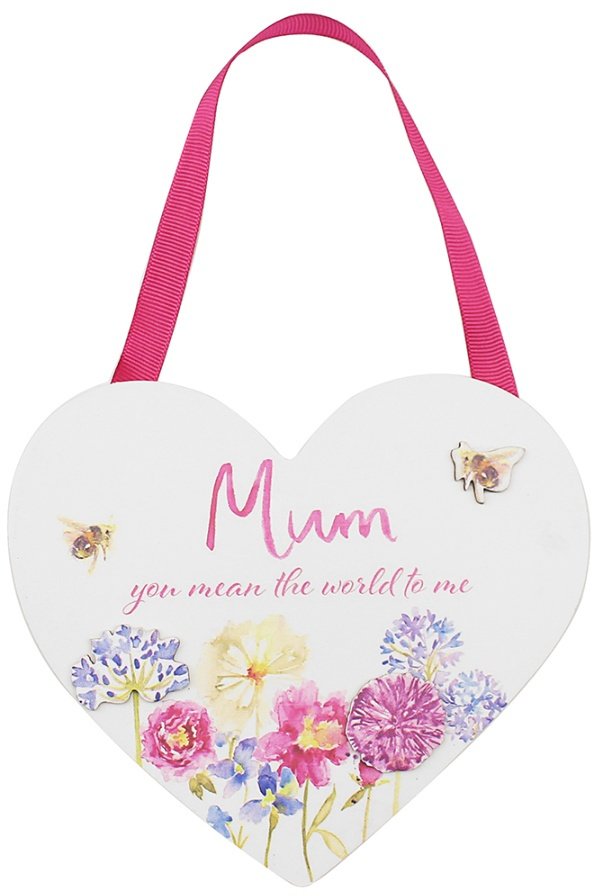 LP95862 / Mum, Wooden Heart Plaque | 65668 | Signs & Plaques / Her ...