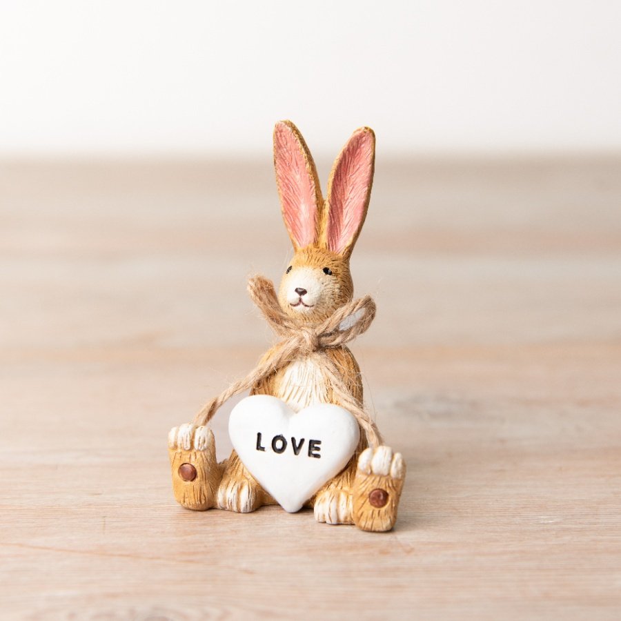 PL028502 - Mini Jasper Rabbit Love, 8.5cm | | Spring & Easter / Bunny ...