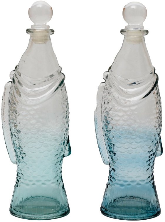 SS1084 / Standing Fish Bottle, 2A 29cm | 65888 | Interior Decor / Home ...