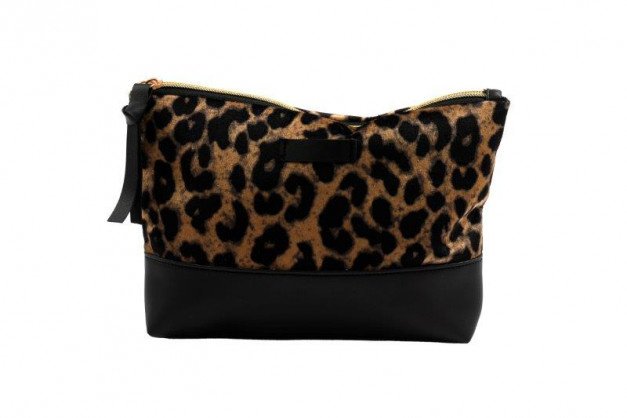 TX1390 / Leopard Print Makeup Bag, 20cm | 65993 | Fashion Accessories ...