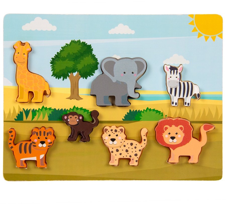 LP62073 / Zoo Inset Puzzle Lets Learn | 66437 | Kids / Toys and Games ...