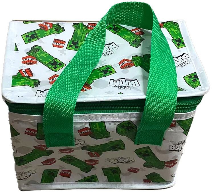 Minecraft Tnt & Creeper Lunch Bag, 20cm | 66548 | Kids / Stationary ...